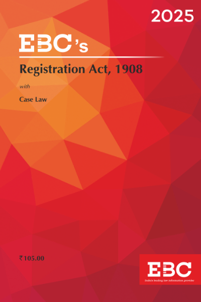 Registration Act, 1908 Bare Act (Paperback/ eBook)